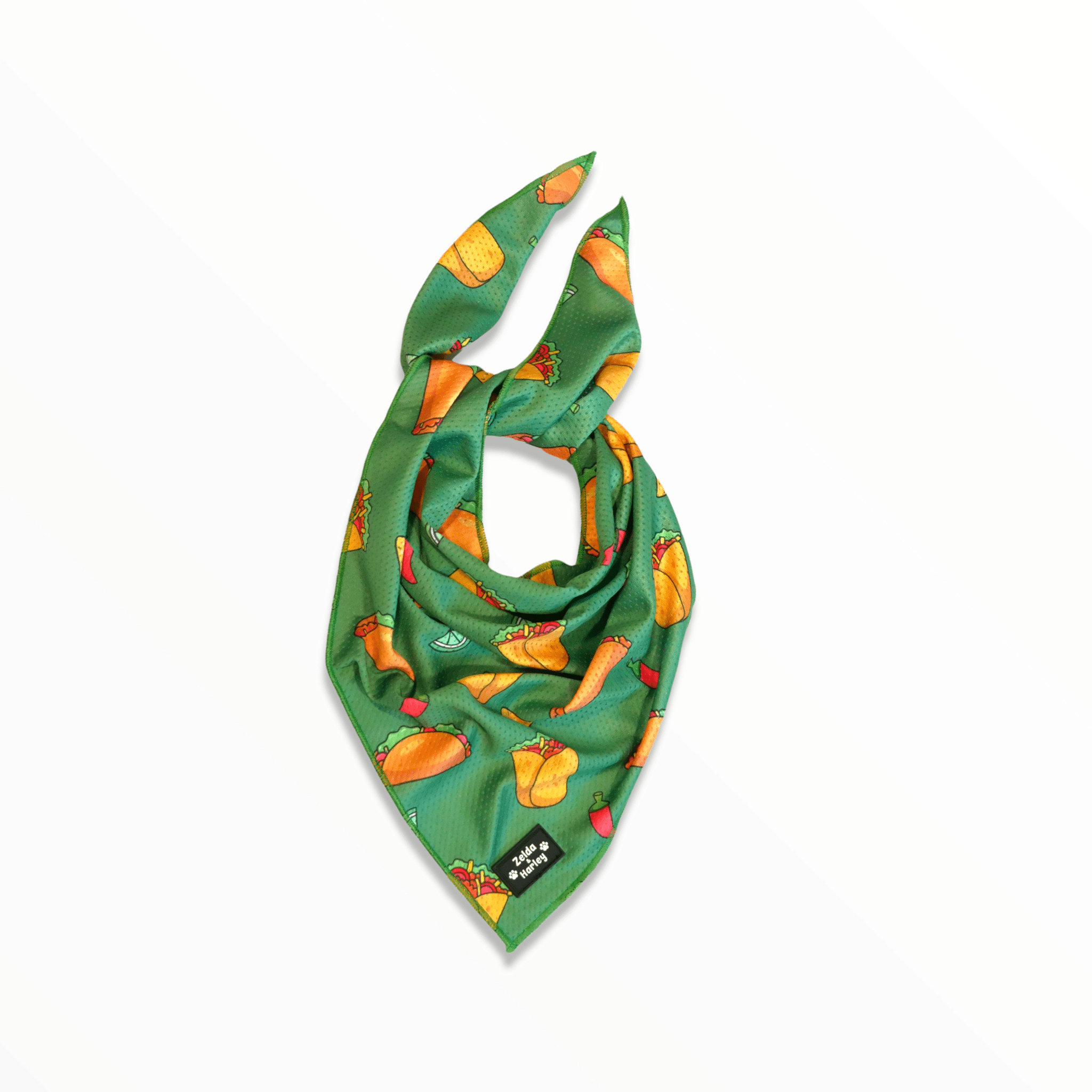 Taco Chewsday Bandana – Zelda & Harley